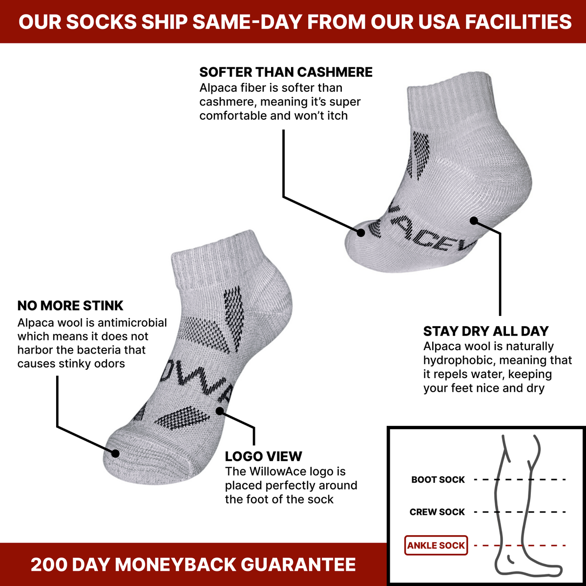 Men's Alpaca Socks – WillowAce